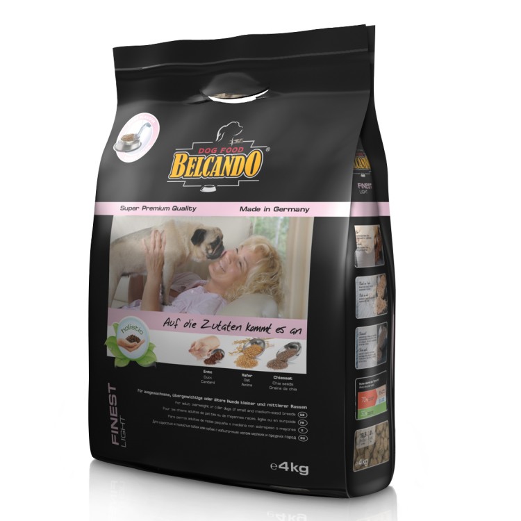 Belcando Dog Finest Light 4 kg: 132,23 RON - PetMart PetShop