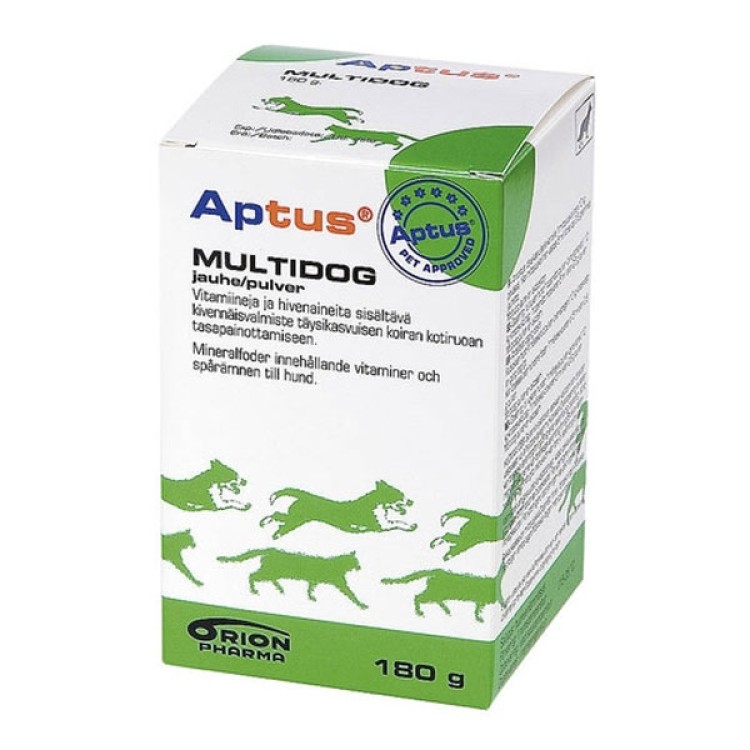 Aptus Multidog Vet Pulbere 180 g: 42,23 RON - PetMart PetShop