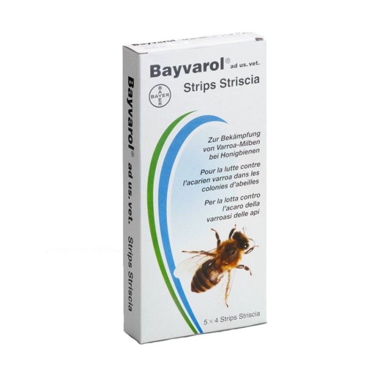 Bayvarol Strips 3.6 mg, 5 plicuri: 142,68 RON - PetMart PetShop