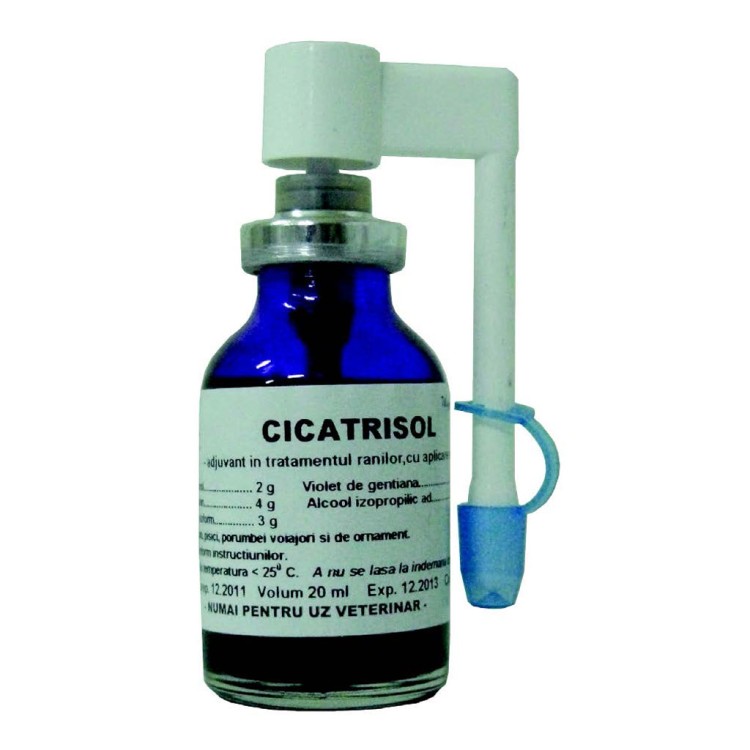 CICATRISOL Solutie, 20 ml: 35,19 RON - PetMart PetShop