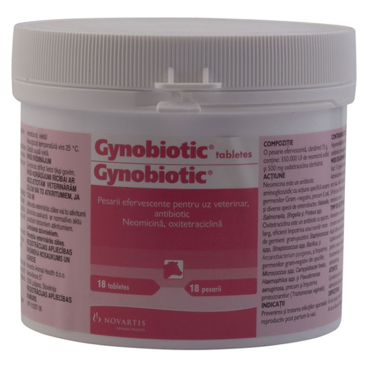 Gynobiotic 18 tablete: 171,04 RON - PetMart PetShop