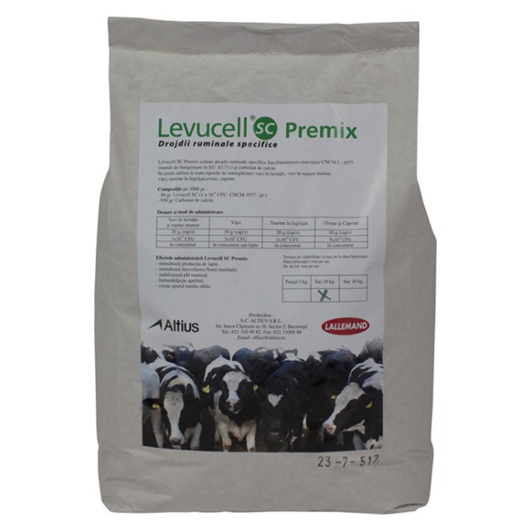 Levucell SC Premix 10 kg: 262,98 RON - PetMart PetShop