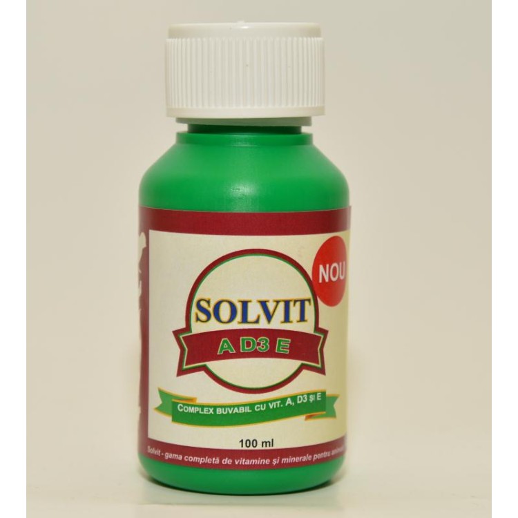 SOLVIT A D3 E, 100 ml: 12,84 RON - PetMart PetShop