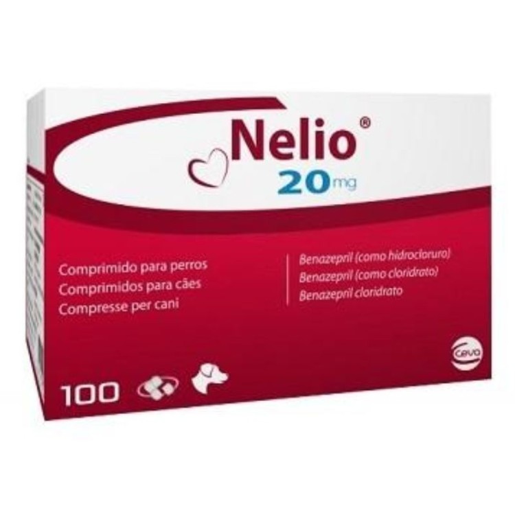 Nelio 20 mg, 100 tablete: 615,97 RON - PetMart PetShop
