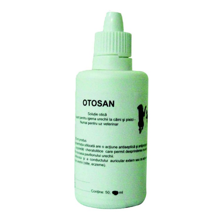 OTOSAN Solutie otica, 50 ml: 16,86 RON - PetMart PetShop