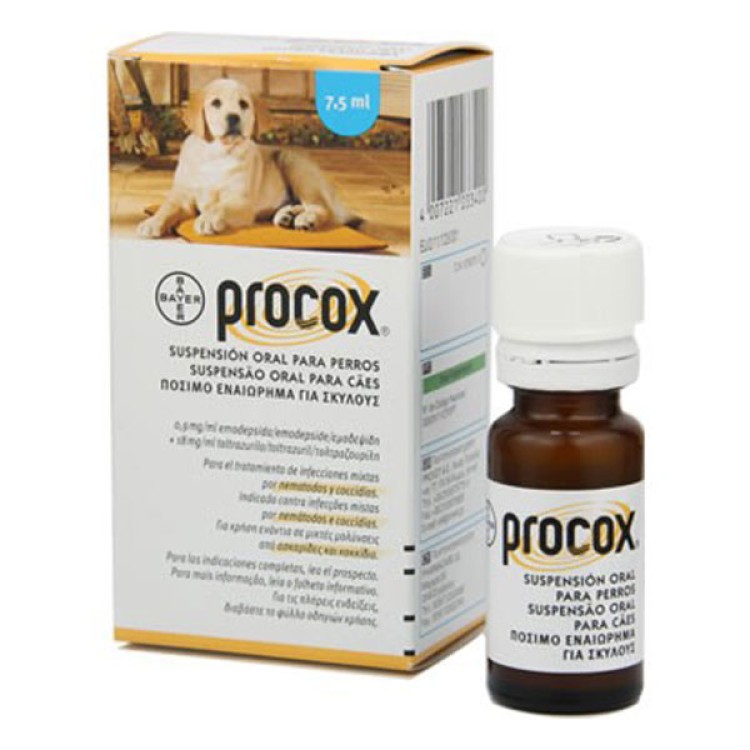 Procox Suspensie Orala 7.5 ml: 72,42 RON - PetMart PetShop