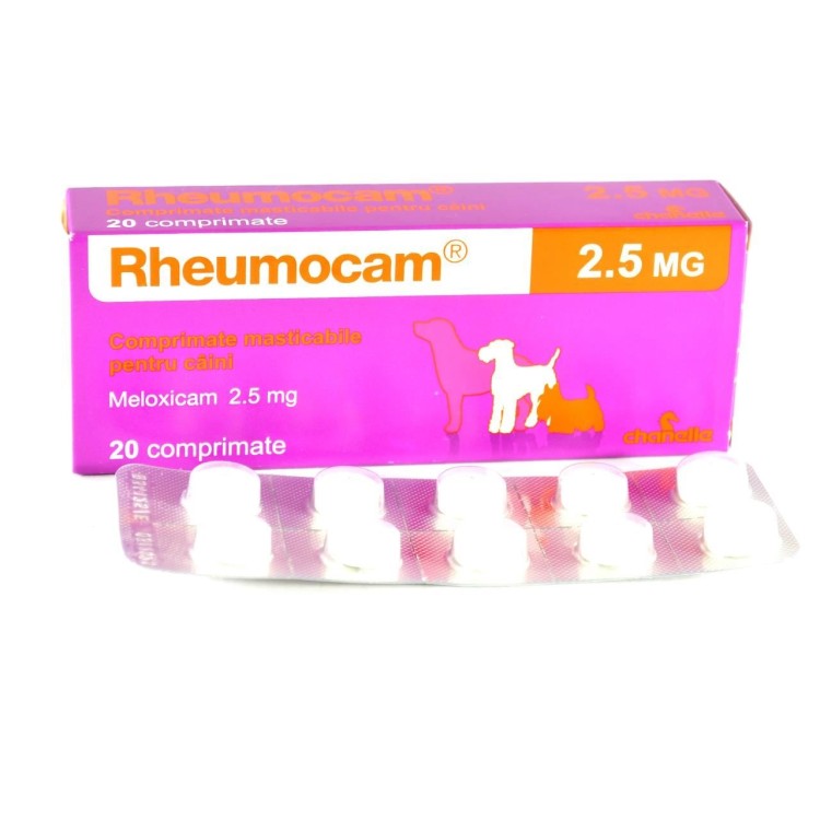 Rheumocam, 2.5 mg/ 20 comprimate: 75,85 RON - PetMart PetShop