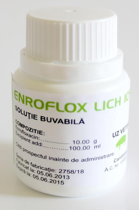 ENROFLOX 10% BUVABIL 50 ML: 6,95 RON - PetMart PetShop