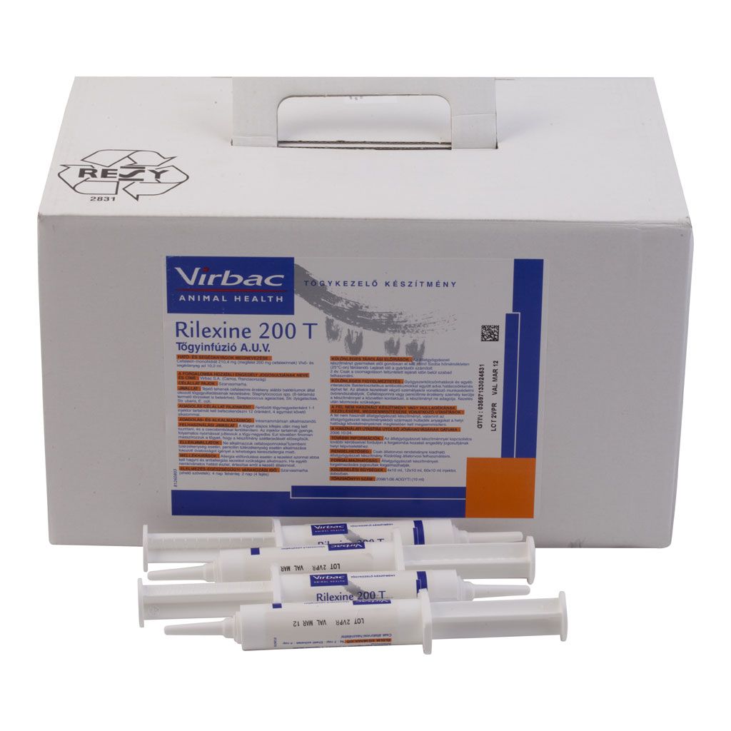 Rilexine 200, seringa 10 ml: 15,68 RON - PetMart PetShop